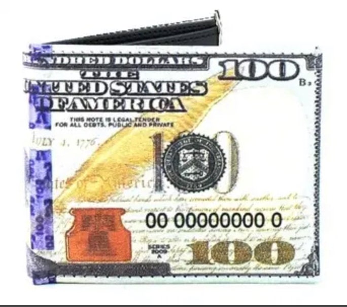 New 100 Dollar Bill Wallet | ROYALTY DESIGN HOUSE